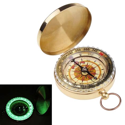 Camping Clamshell Compass With Luminous Pocket Wat Vicedeal