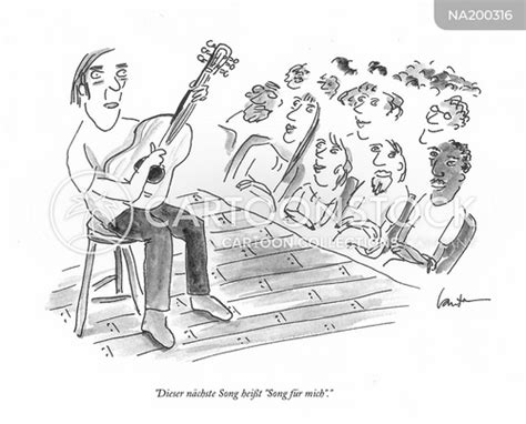 Cartoons Und Karikaturen Mit Singer Songwriterinnen