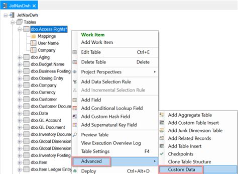 Configure Row Level Data Warehouse Security Jet