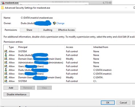 Windows Cannot Access Specific Shared File From Specific Machine Super User