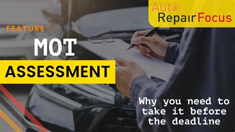 Why Testers Cannot Leave Mot Annual Training Until The Last Minute