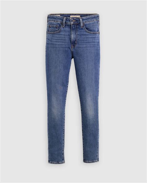 721 High Rise Skinny Candiani Denim Womens Jeans Dark Wash Levis® Us