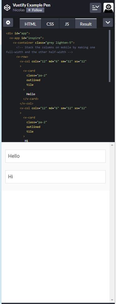 Bug Report Grid Systems On Xs Doesnt Work Properly · Issue 12209