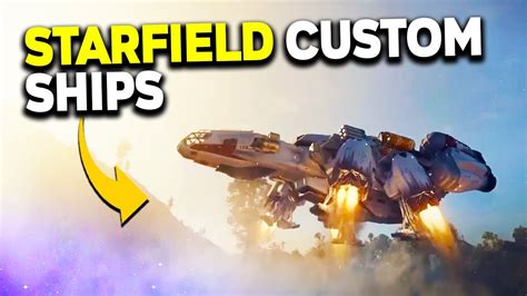INSANE Starfield Ship Customization! - This Feature Is EPIC - Starfield - YouTube