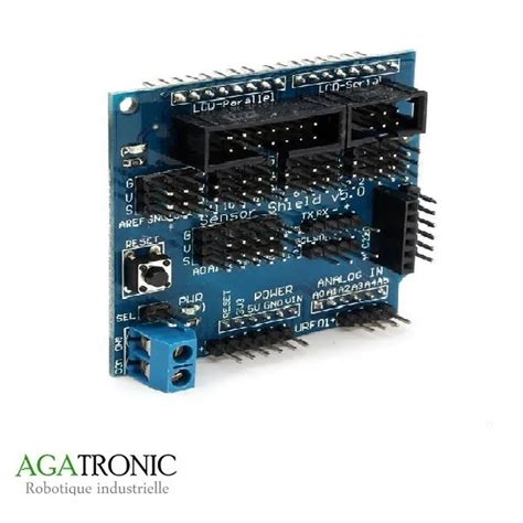 Shield Capteurs V5 0 Arduino Uno Agatronic