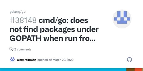 Cmdgo Does Not Find Packages Under Gopath When Run From Gorootsrc