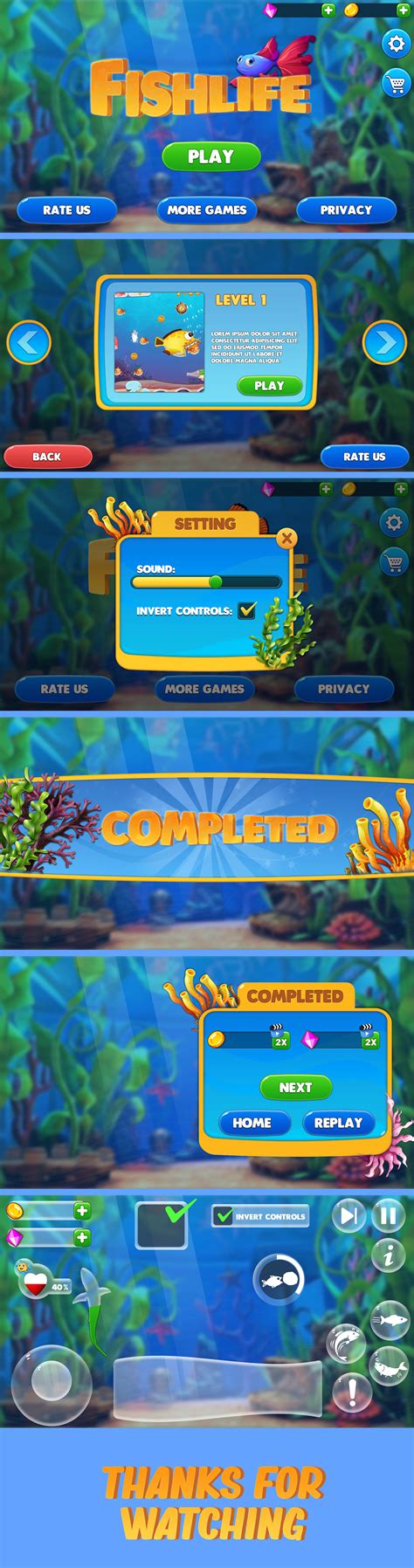 Fish Life Gui Behance