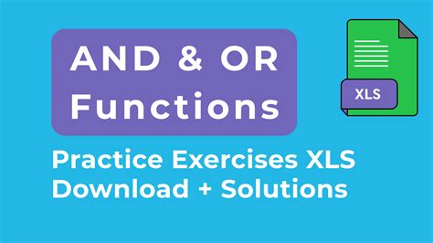 Practice Problems Excel Free Download And And Or Exercises Pivotxl