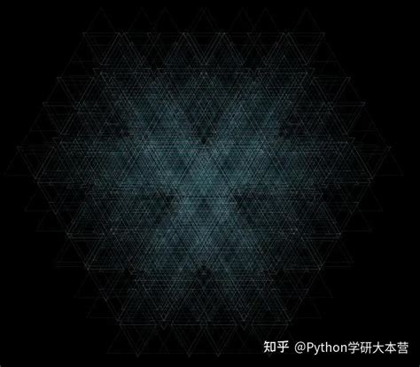 领略数学之美使用Python创建分形图案 知乎