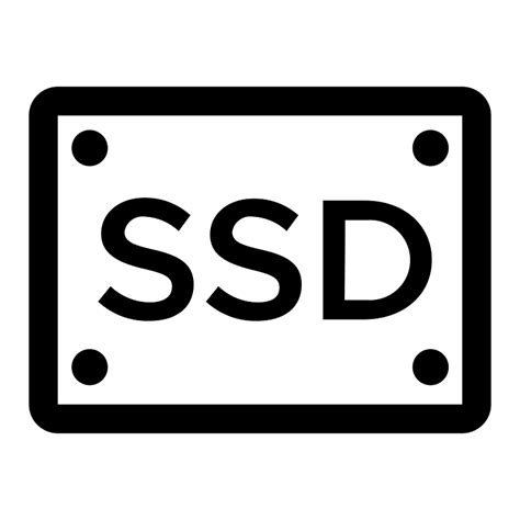 Ssd Line Icon Free Download Transparent PNG Creazilla