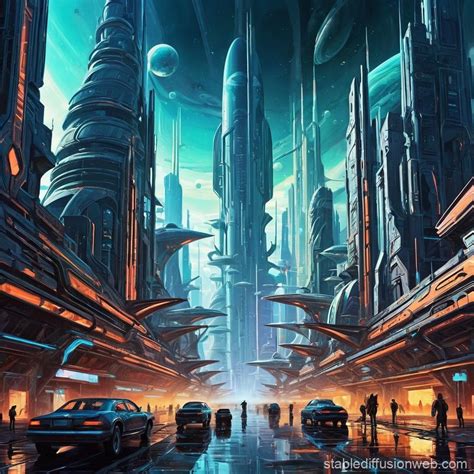 Alien City Wallpapers 4k Hd Backgrounds On Wallpaperbat