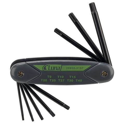 TORXNØKKEL T9-T40 TORX - Byggmakker