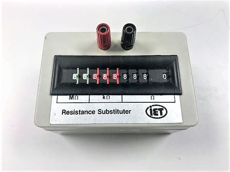 Iet Labs Model Rs 201w Resistance Substituter Global Test Equipment