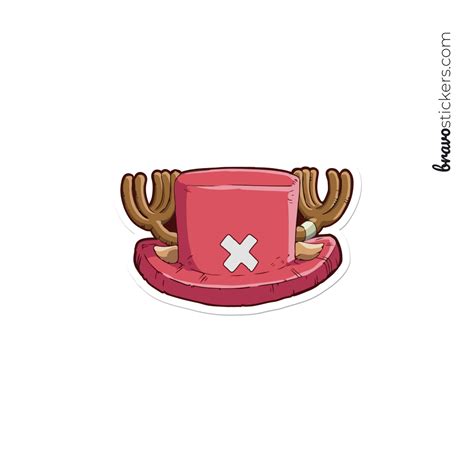 Chopper Hat Sticker 👏bravo Stickers