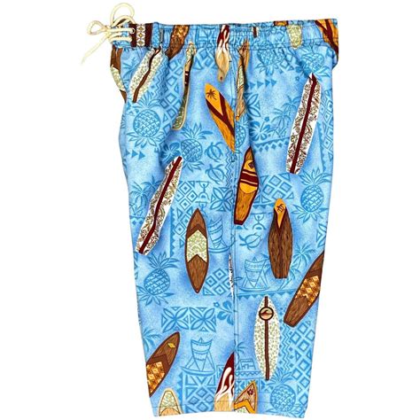 Extra Long Mens Board Shorts Made In Usa By Xelos Brand 22 23 24 25