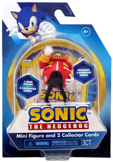 Forever Clever Sonic The Hedgehog Dr Eggman Mini Action Figures 3