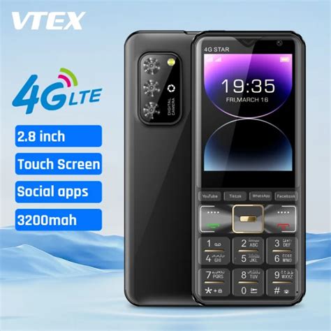 Popular New Product Slim Feature Phone Low Price 4g Feature Phone 28