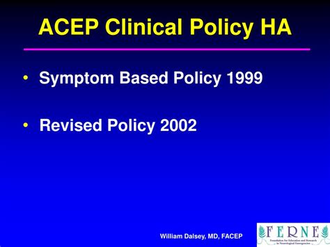 Ppt Optimal Ed Headache Patient Evaluation Strategies What Does The Acep Clinical Policy Tell