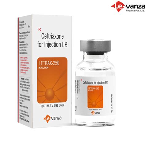 Letrax 250mg Injection Instant Remedies Pvt Ltd