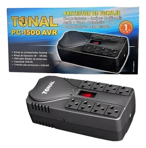 Protector Voltaje Para Computadora Y Tv 8 Tomas Mercadolibre