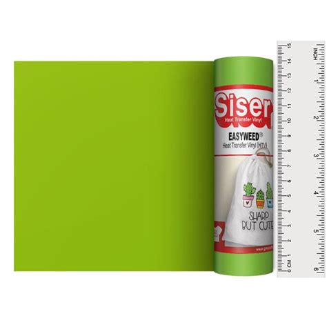 Siser Easyweed P S Film Apple Green 140mm X 500mm Gm Crafts