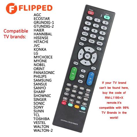 Rm 014s Remote Control Suitable For Led Lcd Tv Smart Television Led