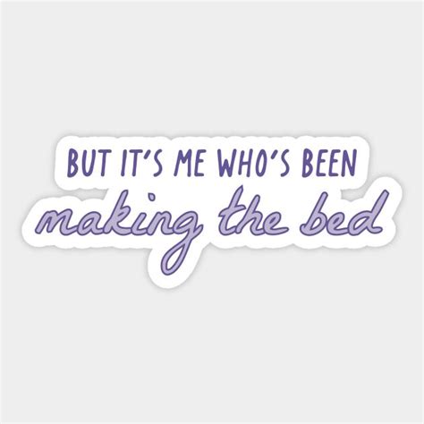 Olivia Rodrigo Making The Bed Sticker
