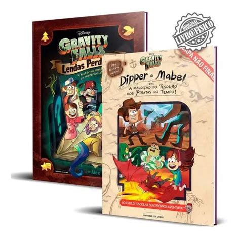 Livro Gravity Falls Tesouro Dos Piratas Lendas Perdidas R 18439