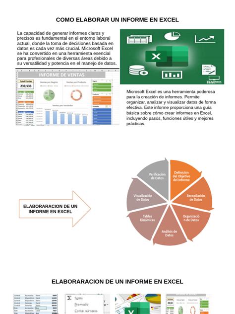Guía Para Crear Informes En Excel Pdf