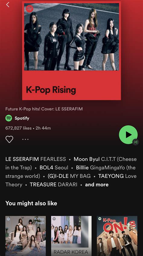 220506 Le Sserafim Is The Cover Of K Pop Rising Which Is One Of The