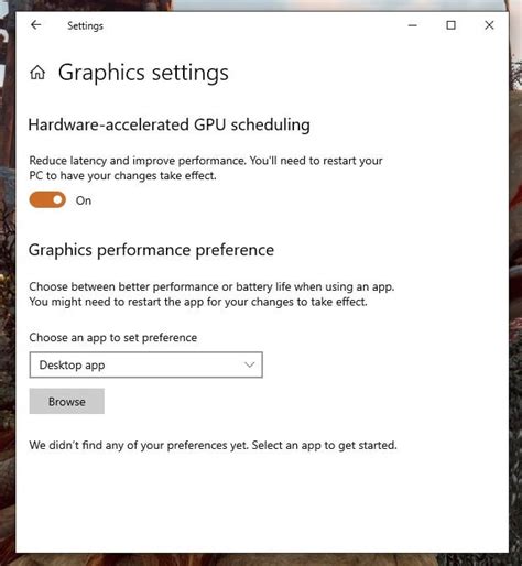 windows 10 hardware accelerated gpu scheduling performance analysis