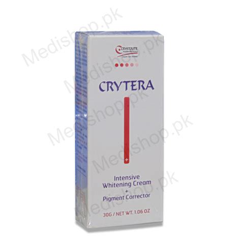 Crytera Intensive Whitening Cream 30gm Medishoppk