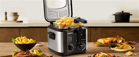 Cusimax Electric Deep Fryer For Home Use 2 5 Liter 1500w