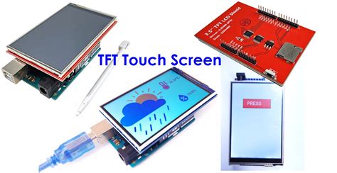 Arduino Uno R4 Tft Lcd Touch Screen Display Arduino Uno R4 Tutorial