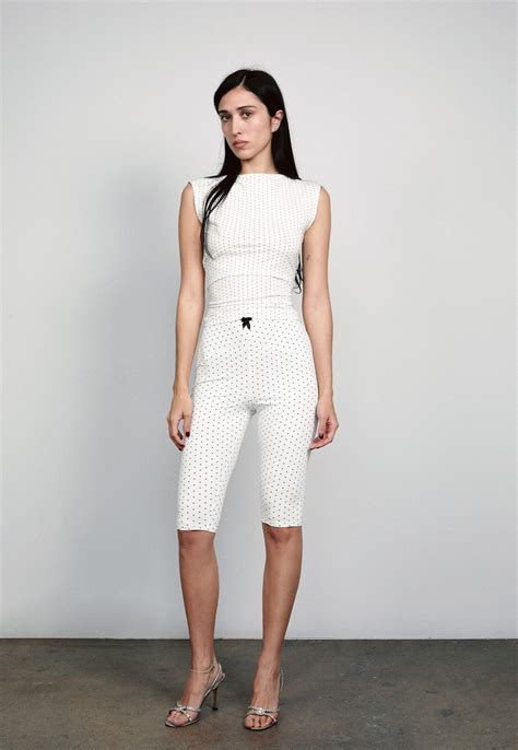 Kelly Top Black Polka Dot Miaou