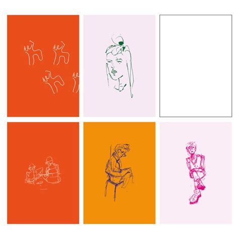 Hand Drawn Postcards Etsy Uk