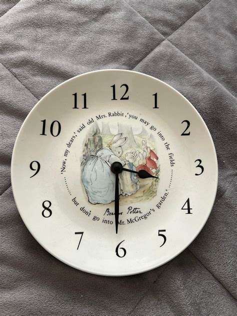 Wedgwood Peter Rabbit Clocks Mercari