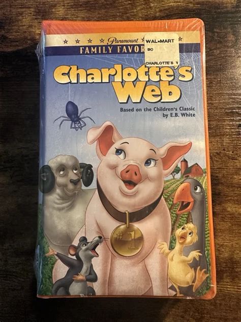 Charlottes Web 2001 Classic Vhs Clamshell Edition New Sealed Please