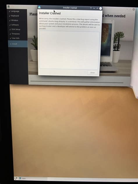 kde neon installer crashed any solutions kde