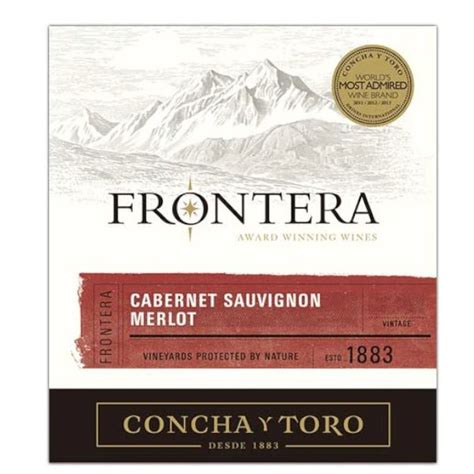 Frontera Cabernet Sauvignon Merlot 1.5L - Amsterwine Wine Frontera ...