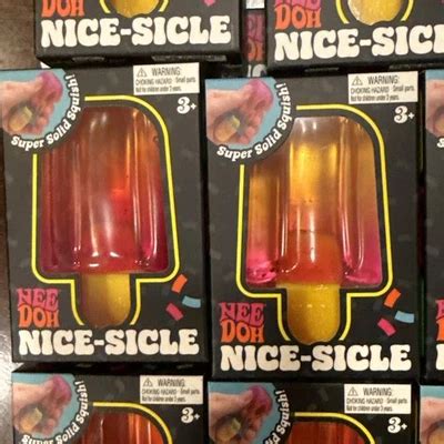Pink And Yellow Needoh Nice Sicle Popsicle Nicesicle Jelly
