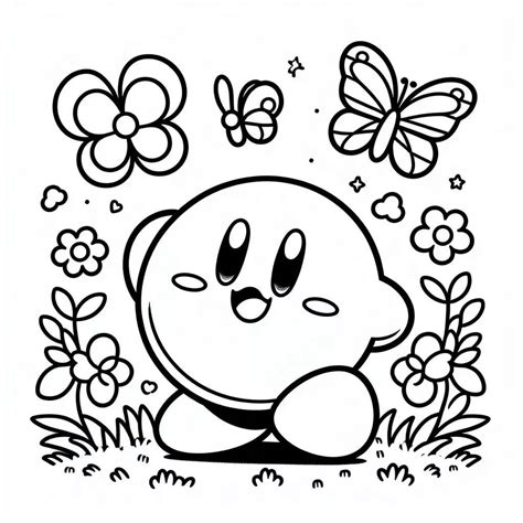 99 Kirby Para Colorear Descargar E Imprimir Gratis Kirby Geniales