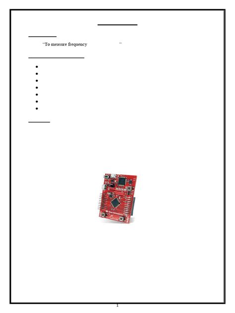 to measure frequency using tm4c123 pdf microcontroller arduino
