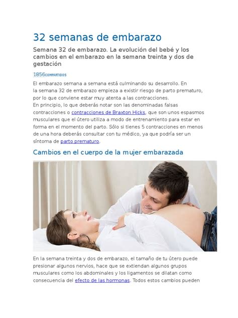 32 Semanas De Embarazo Pdf El Embarazo Hemorroides
