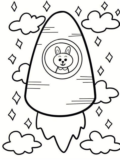 简笔画涂色可直接打印小班打印版（精选19张） 简笔画图片大全