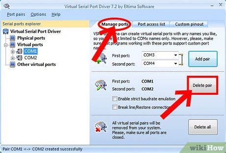 How To Create Virtual Com Port With VSPD