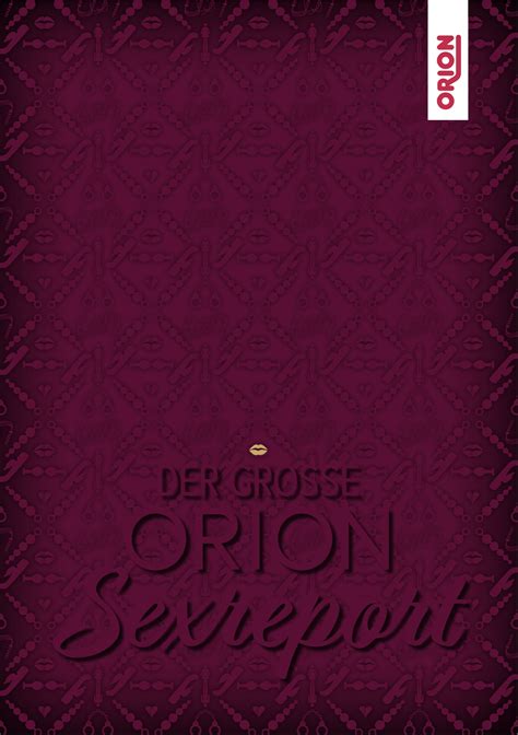 Sexreport 2018 ORION Eu