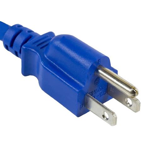 Cable De Poder C13 Nema 5 15p 18 Awg 125v 10a Azul De 18 Mtr Omega