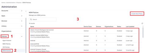 Mobile Device Policy Passcode Ninjaone