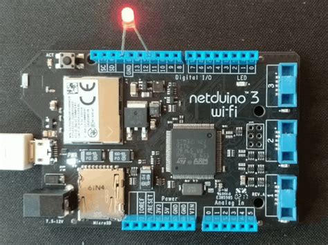Netduino Pulse Width Modulation Led Project